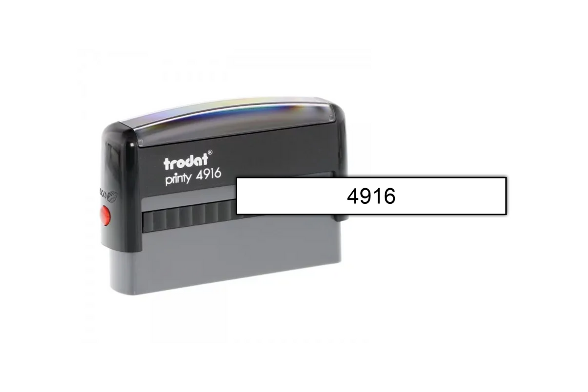 Trodat Printy 4916 (3/8' x 2-3/4') | stampWRLD