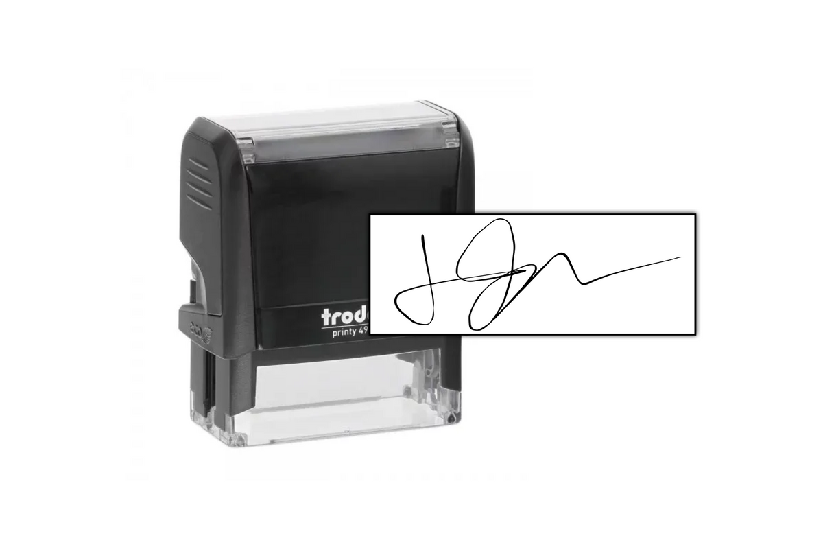Check Signature Stamp (small) | stampWRLD